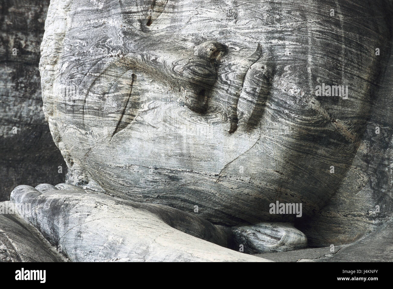 Sri Lanka, Polonnaruwa, rock temple Gal Vihara, king's town, antique ...
