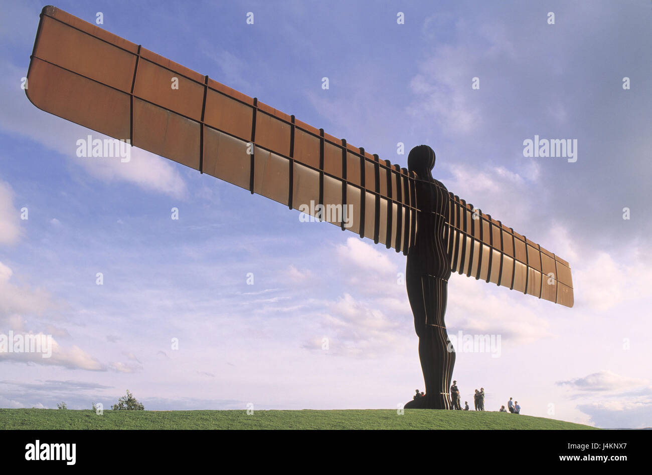 Great Britain, London, Gateshead, sculpture, hinge of the North Europe ...