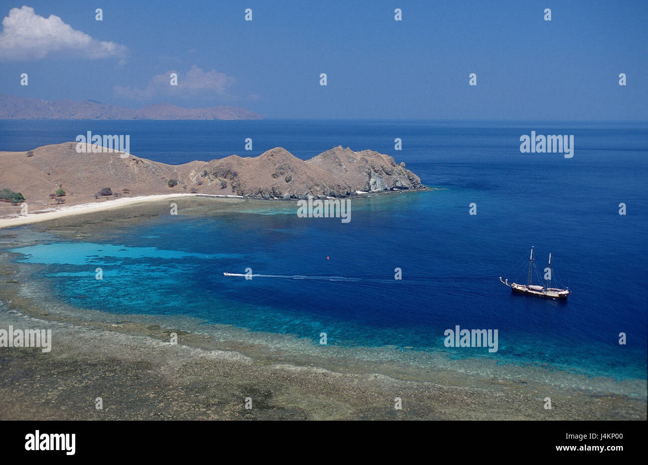 Indonesia, Komodo, Komodo national park, coast, sea Stock Photo - Alamy