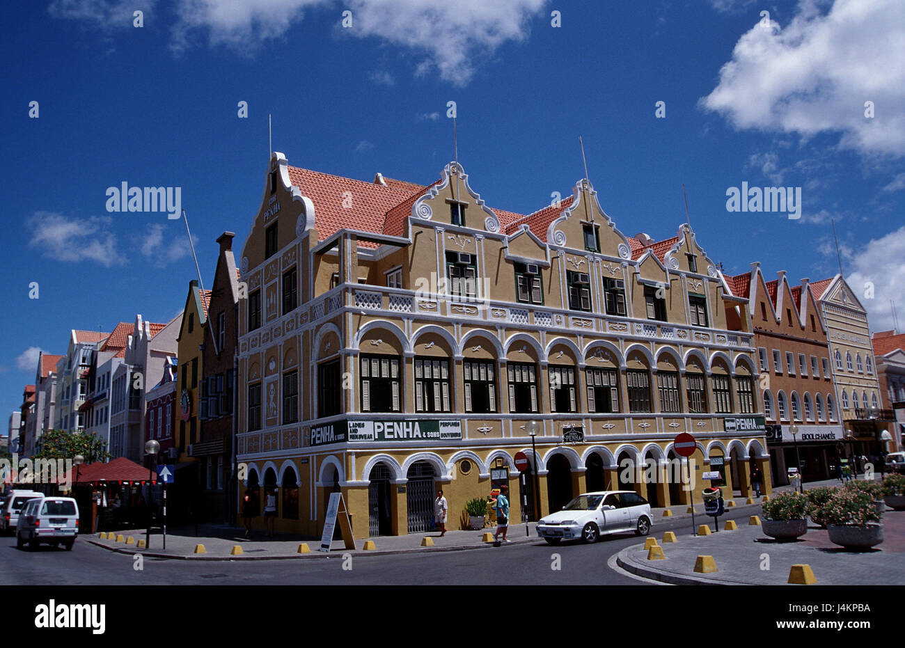 The Caribbean, Curacao, Willemstad, building Stock Photo - Alamy