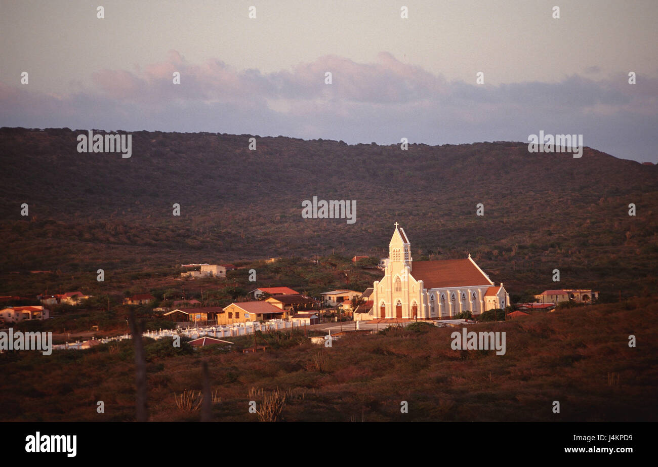 The Caribbean, Curacao, old church Stock Photo - Alamy