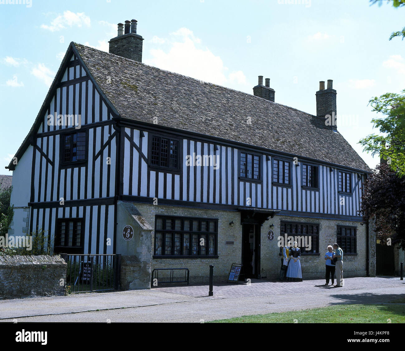 Great Britain, Cambridgeshire, Ely, Oliver Cromwell House England ...