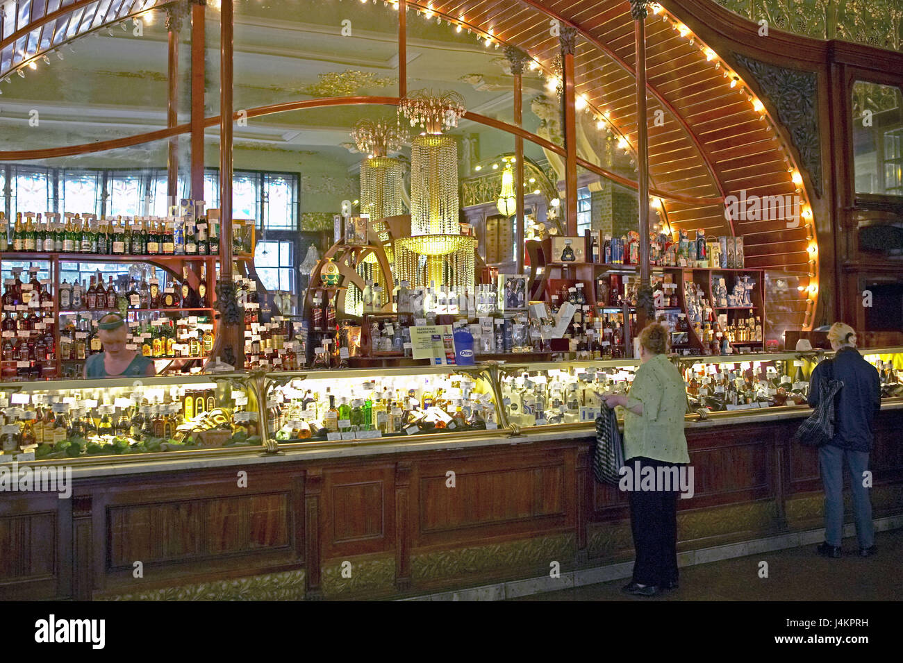 Russia, St. Petersburg, Jelissejew, delicatessen store, delicatessen ...