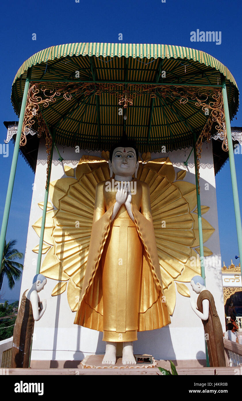 Myanmar, Kawthaung, temple, Buddhist Stock Photo - Alamy