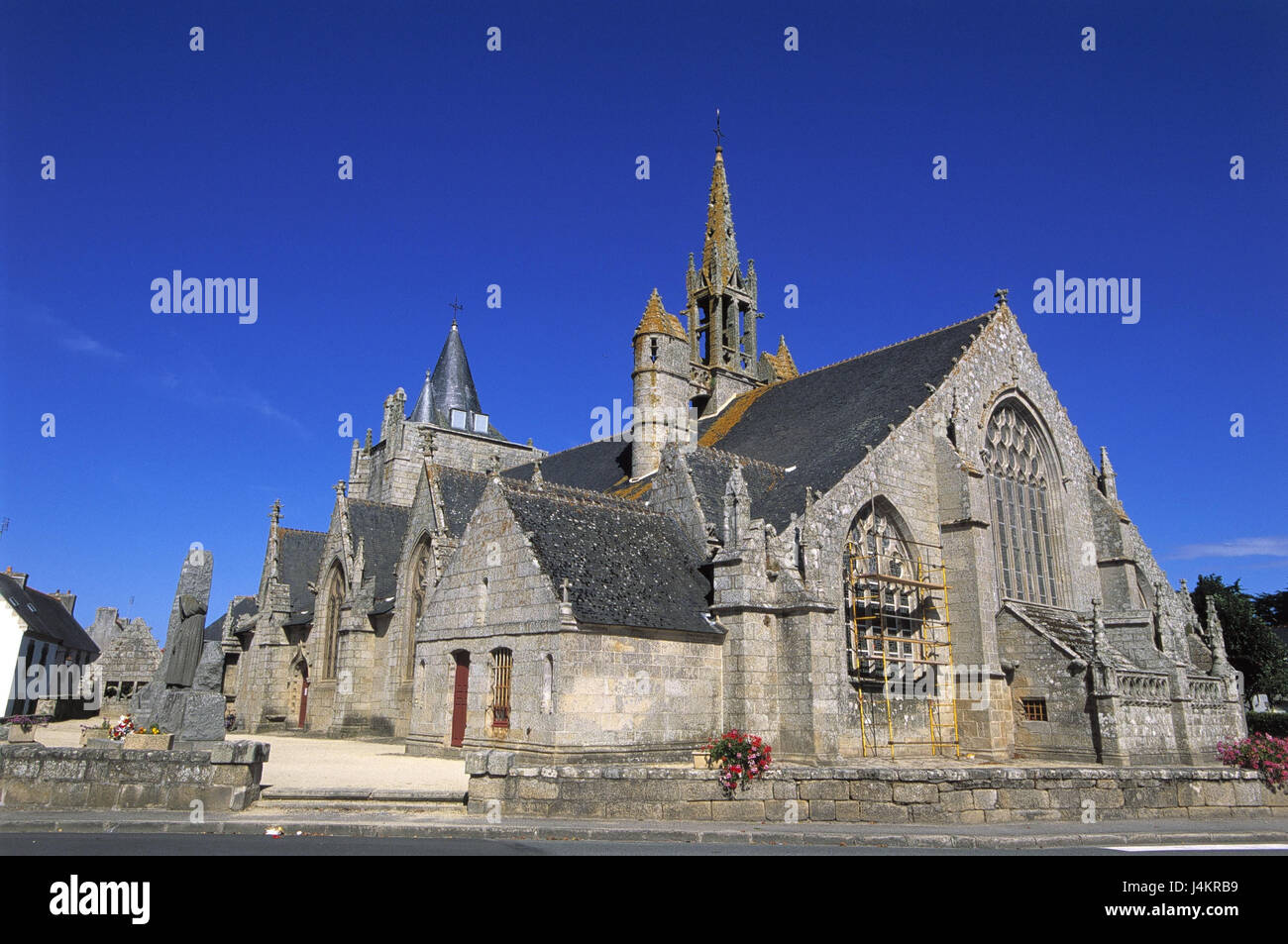 France, Brittany, Penmarc'h, church piece Nonna, in 1508 Europe ...