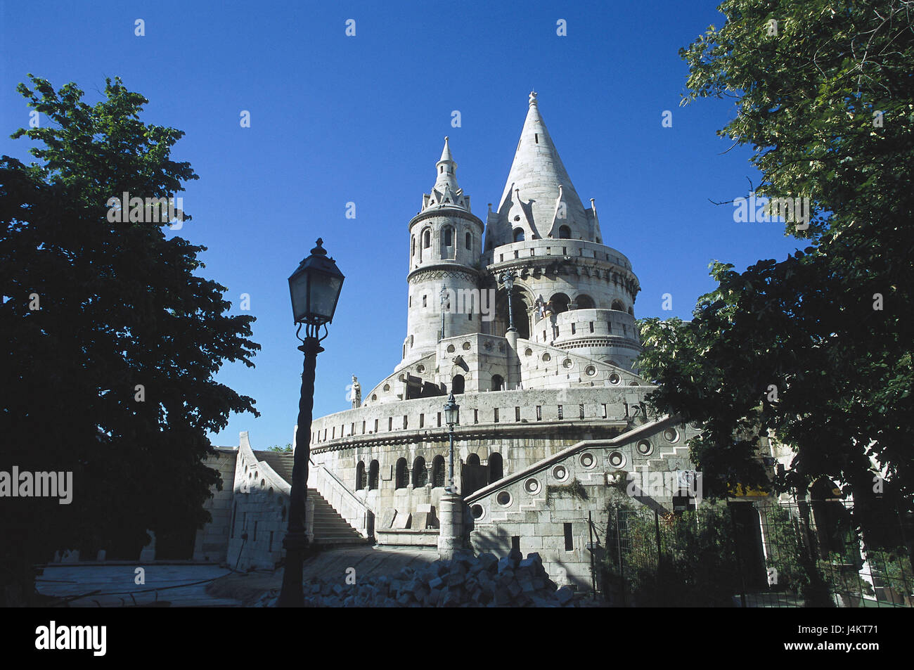 Hungary, Budapest, castle fourth, fishing bastion Europe, Magyarország ...