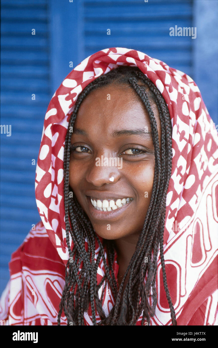 The Comoro Archipelago, island Anjouan, Mutsamudu, woman, non-whites ...