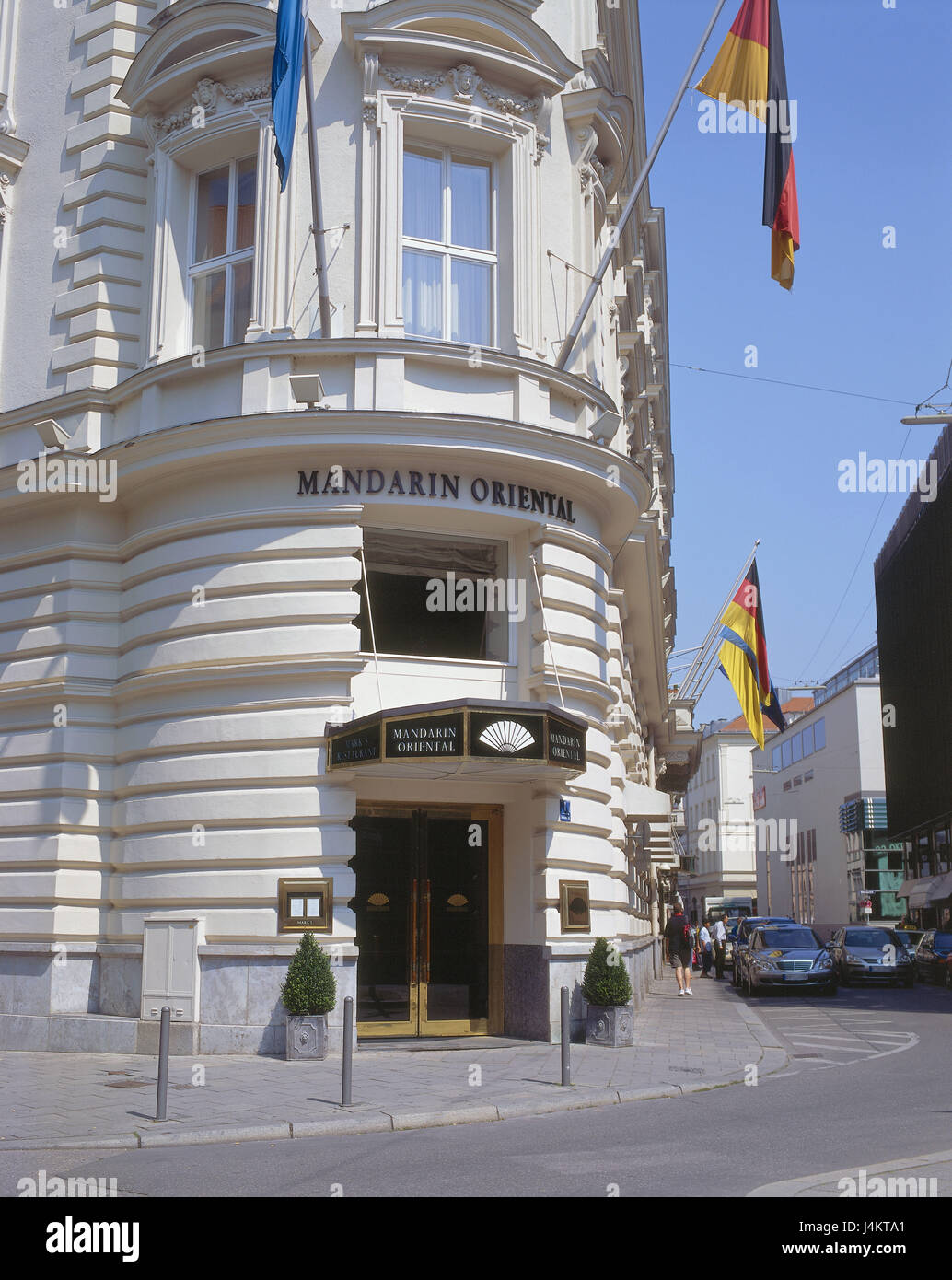 Germany, Bavaria, Munich, Old Town, hotel of Manderin Oriental Europe ...