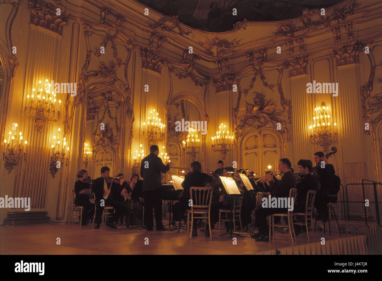 Austria, Vienna, castle Schönbrunn, concert, music, classical music no ...