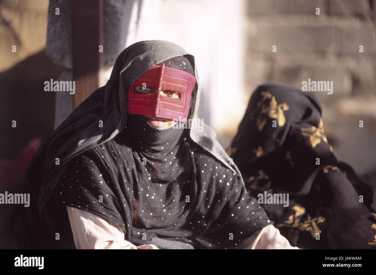 Iran, Bandar Abbas, woman, veils, portrait no model release! The Near ...