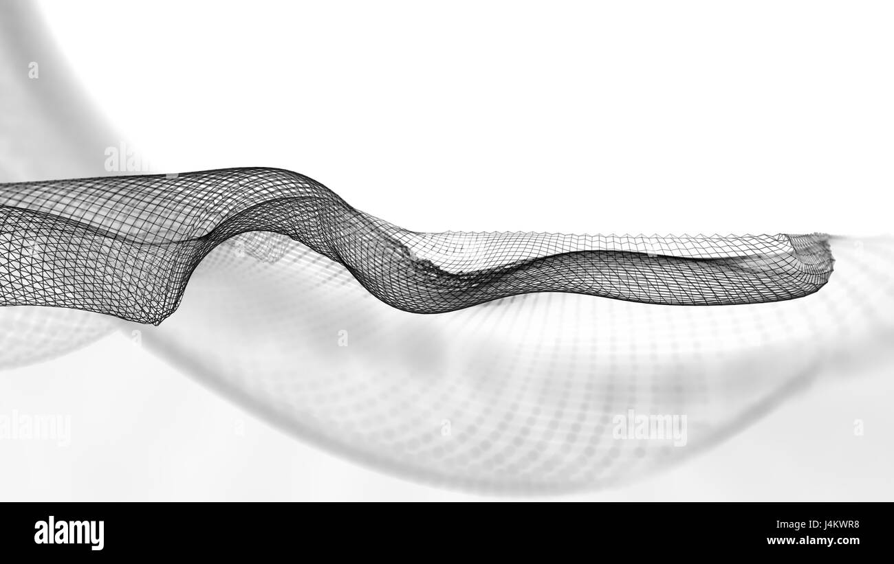 Abstract wave structure against a white background Stock Photo - Alamy