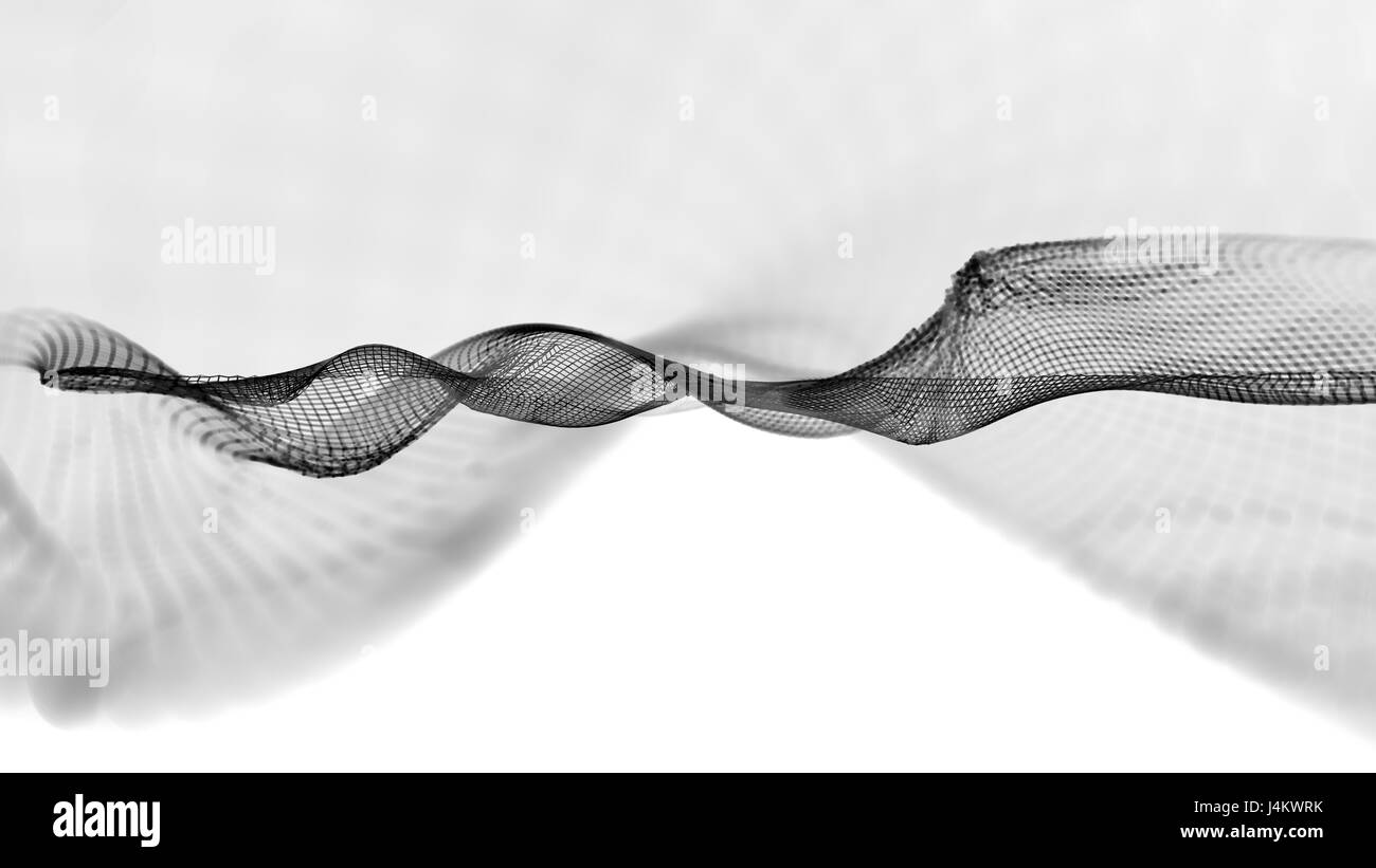 Abstract wave structure against a white background Stock Photo - Alamy