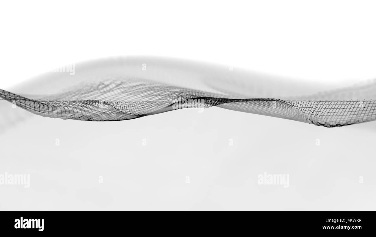 Abstract wave structure against a white background Stock Photo - Alamy