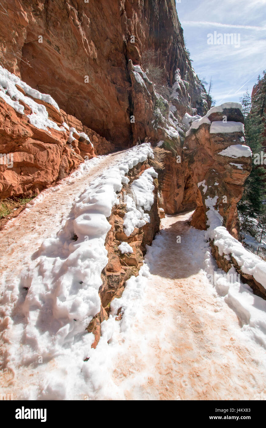 Switchbacks To Angels Landing
