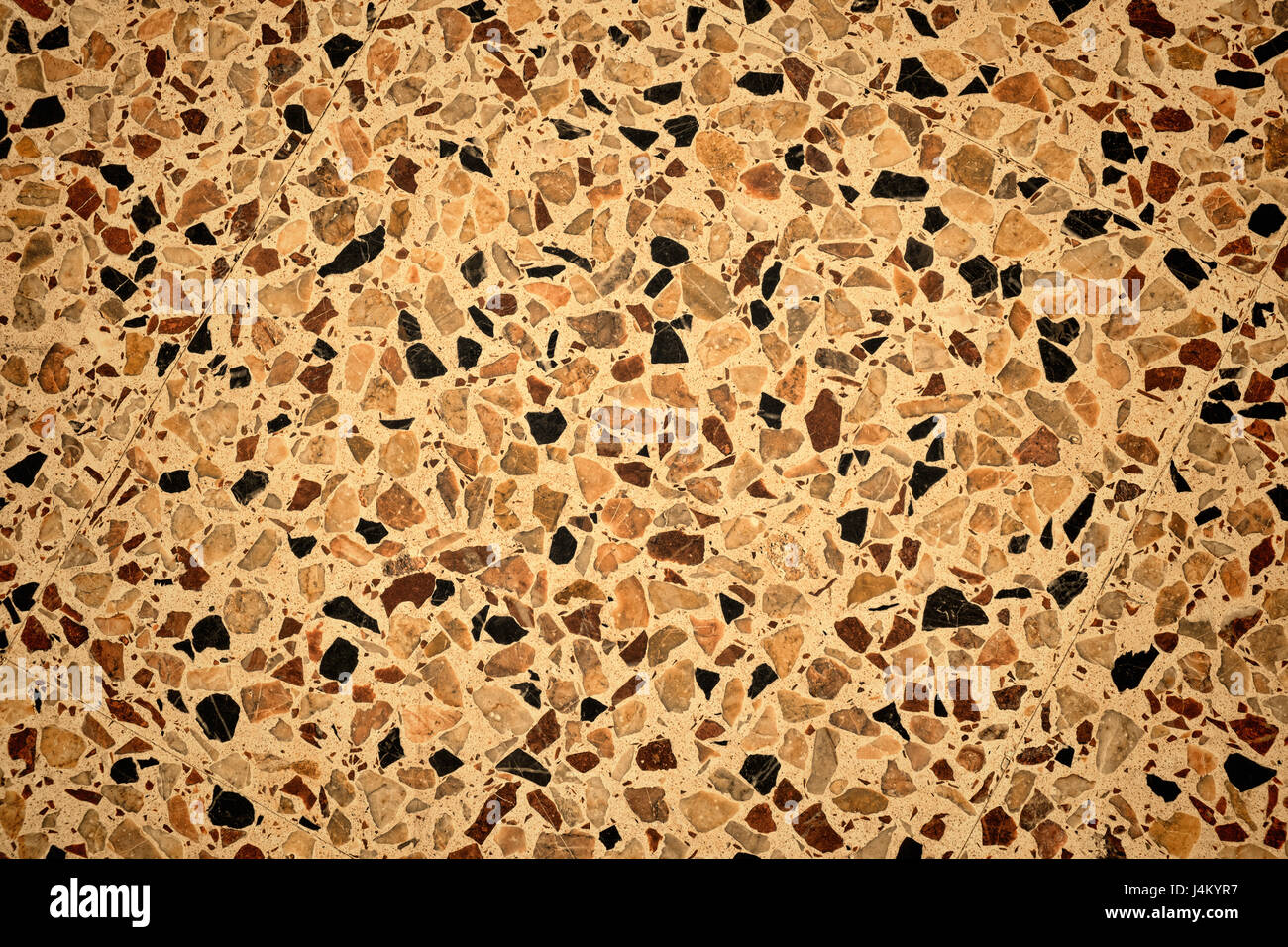 Full frame take of a terrazzo flooring pattern Stock Photo - Alamy