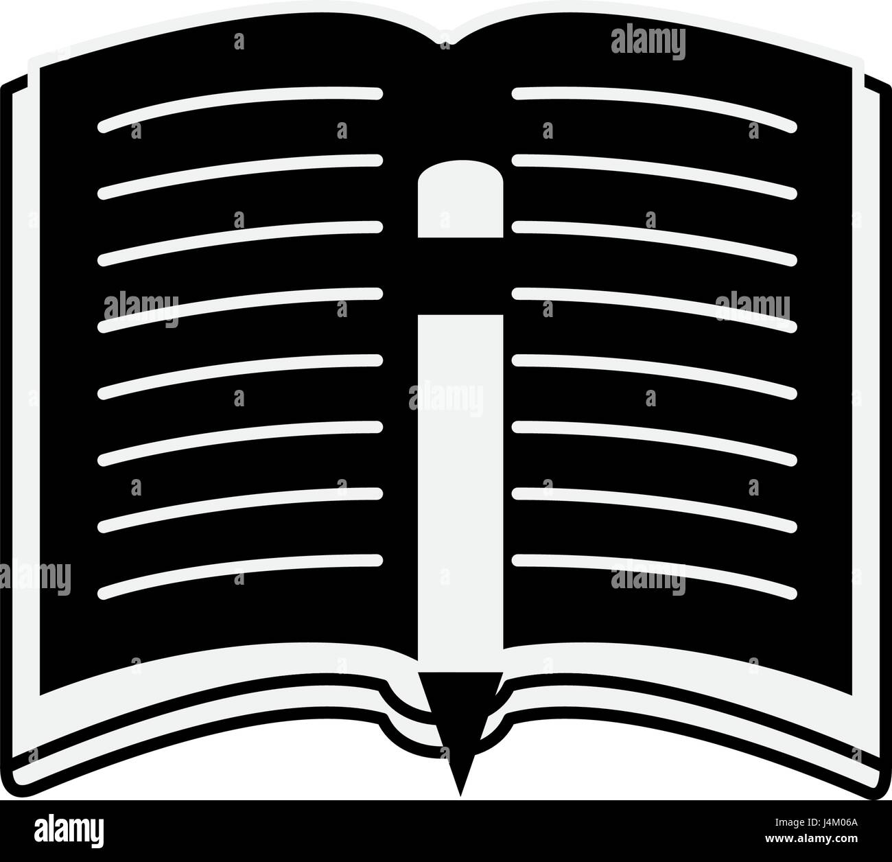 Book open symbol Stock Vector Image & Art - Alamy