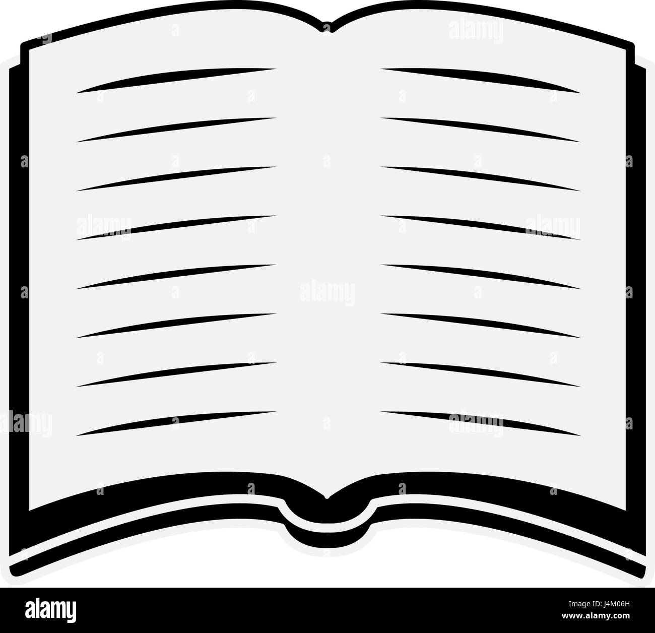 Book open symbol Stock Vector Image & Art - Alamy