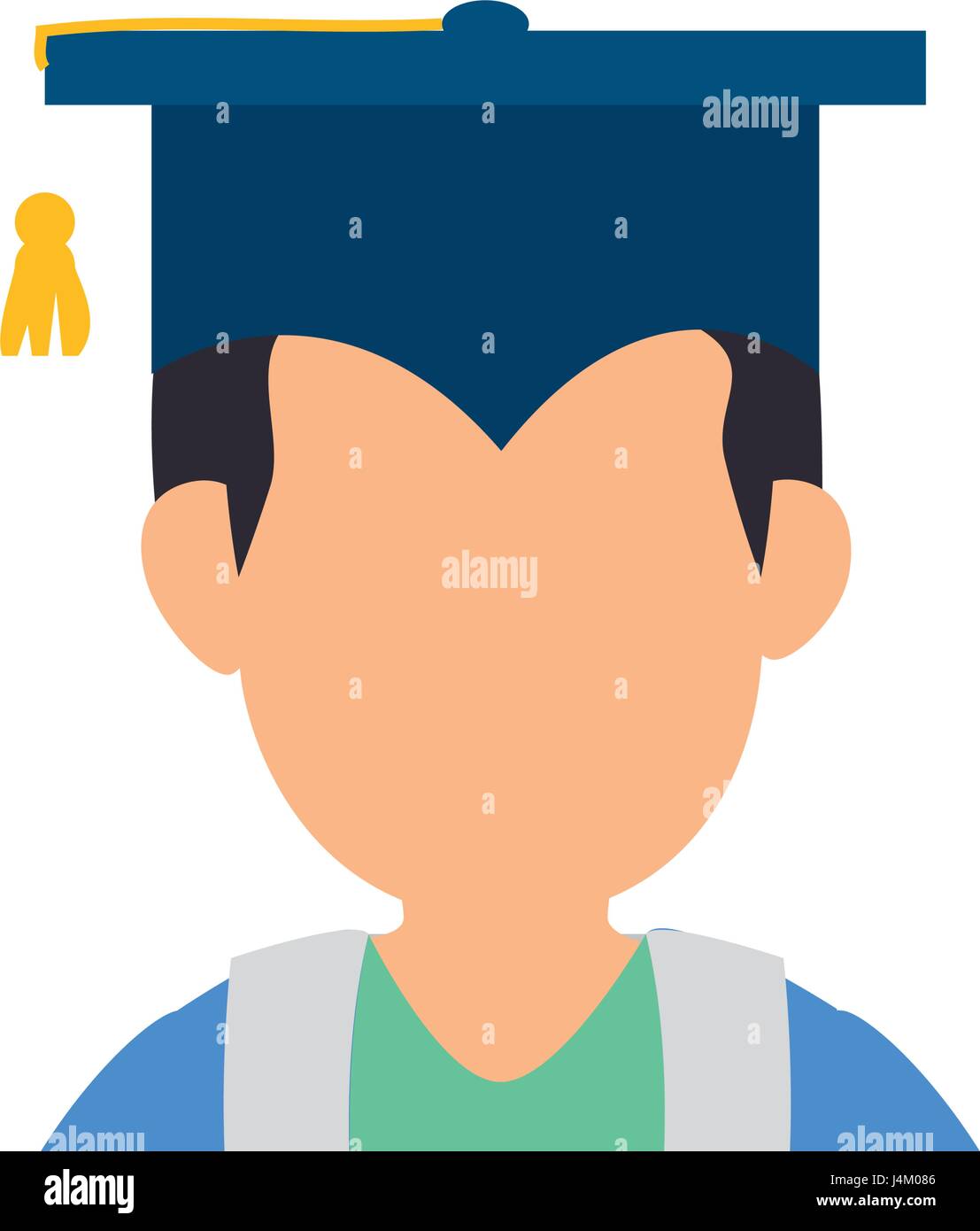 Student graduated profile Stock Vector Image & Art - Alamy