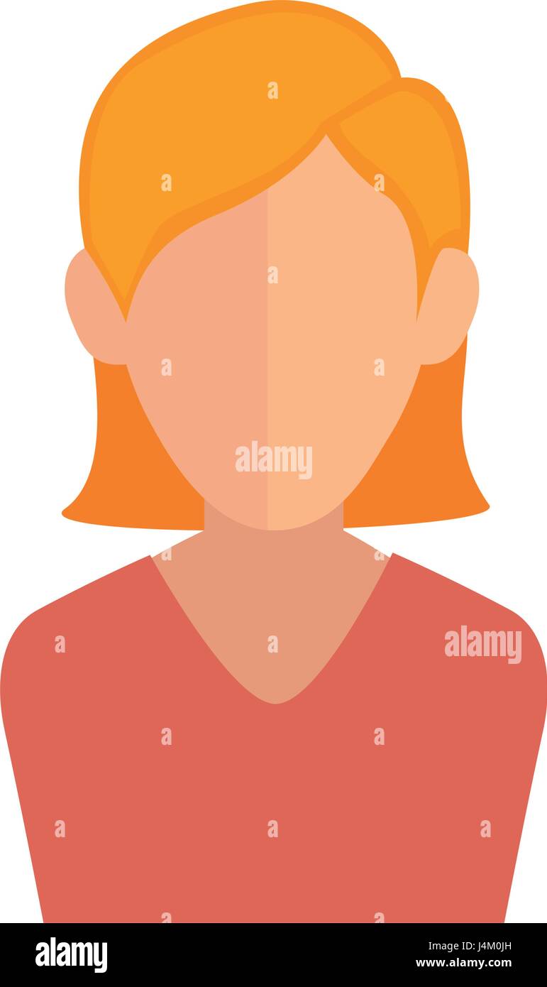 Young woman profile Stock Vector Image & Art - Alamy
