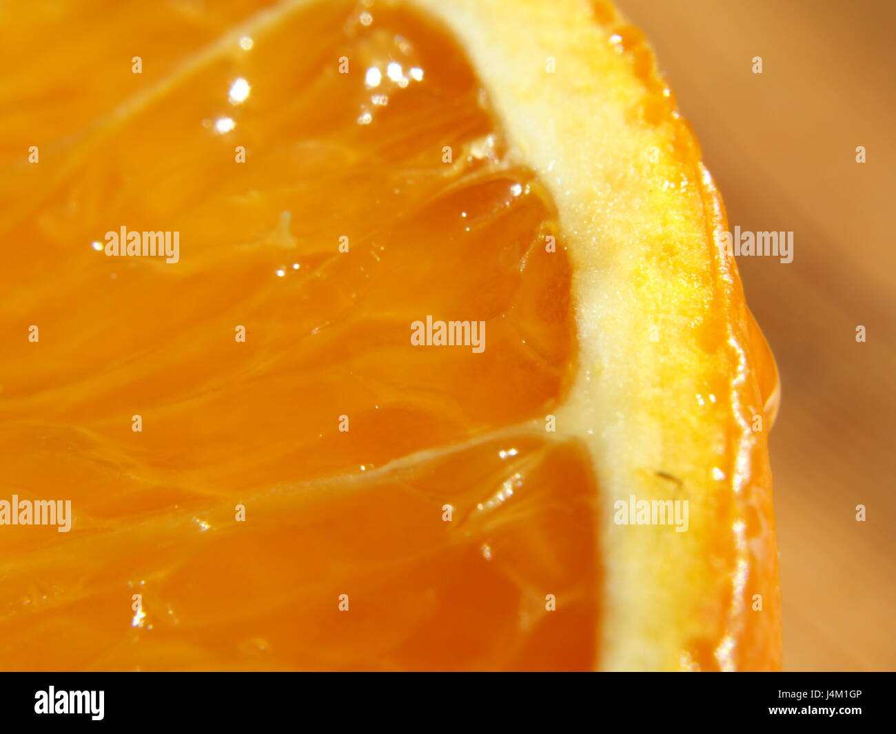 Extreme close up view of orange fruit Stock Photo - Alamy