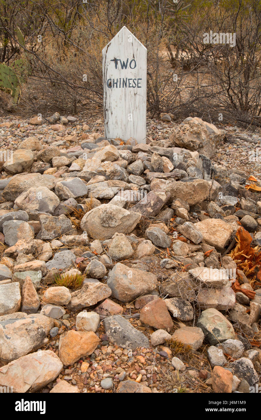 Boot Hill Graveyard, Tombstone, Arizona Stock Photo - Alamy