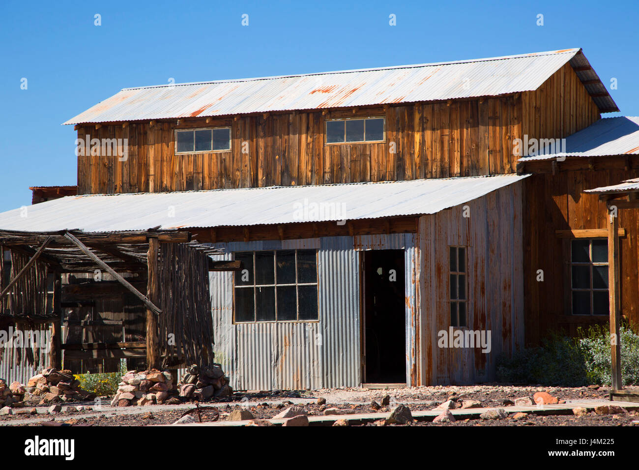 Castle Dome Mines Museum, Kofa National Wildlife Refuge, Arizona Stock ...