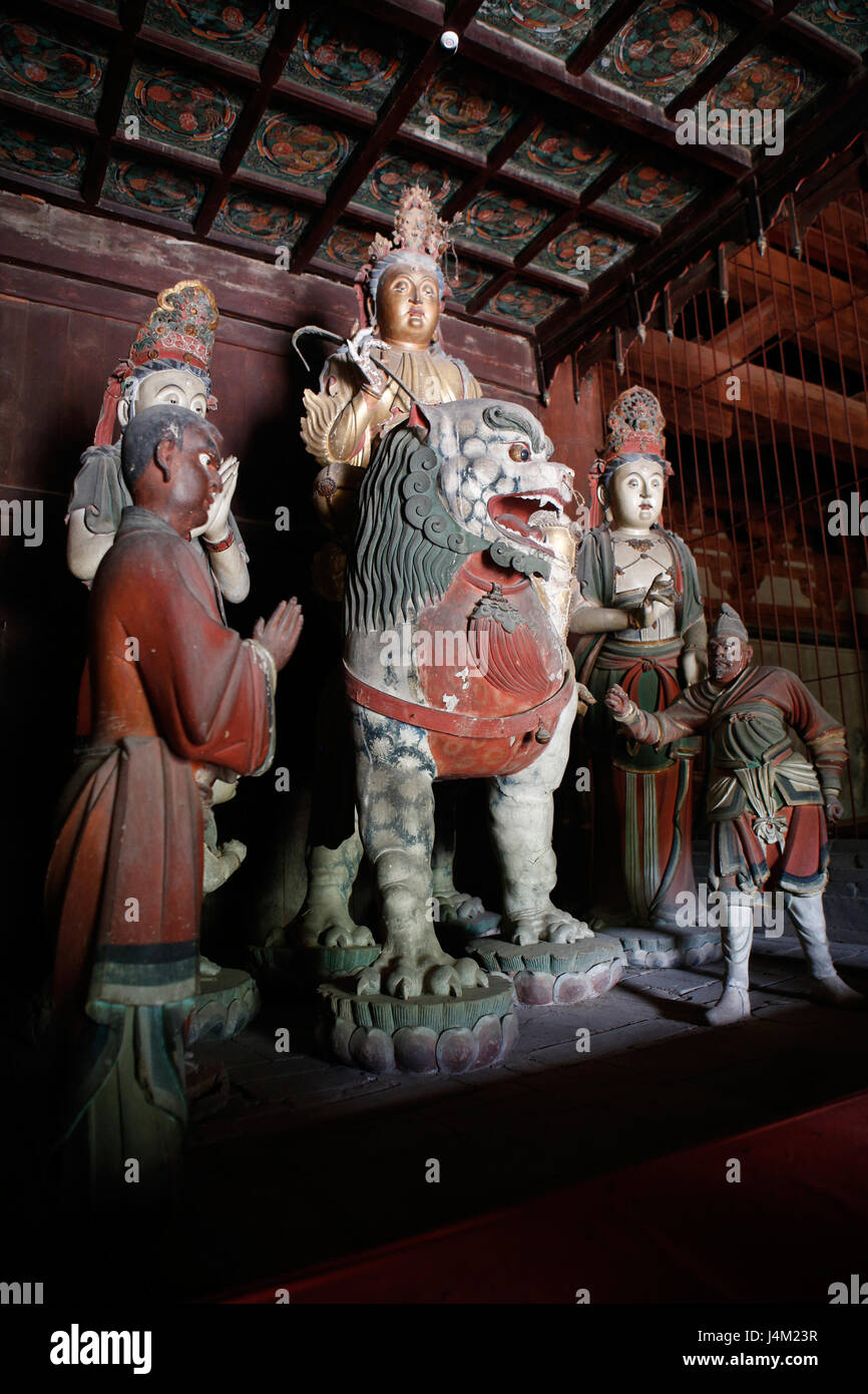 Pingyao shuanglin temple hi-res stock photography and images - Alamy