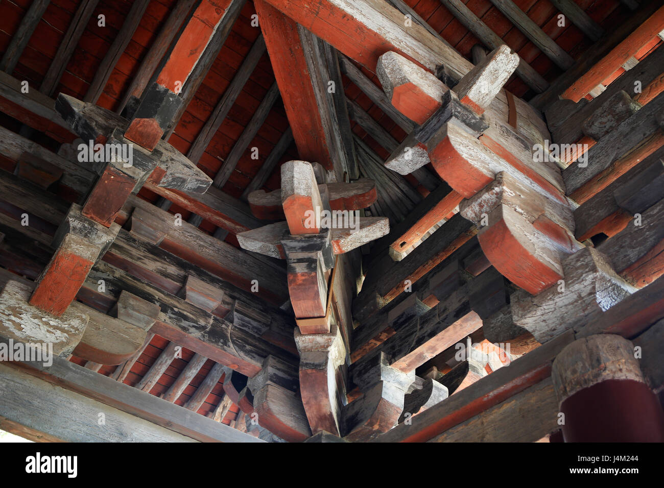 Shuanglin Temple, Shanxi, China Stock Photo - Alamy