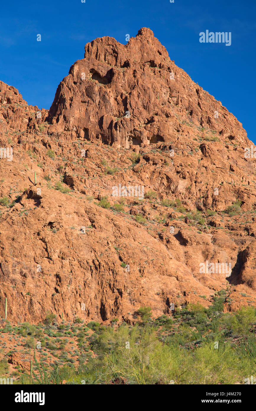 Castle Dome Mountains, Kofa National Wildlife Refuge, Arizona Stock ...