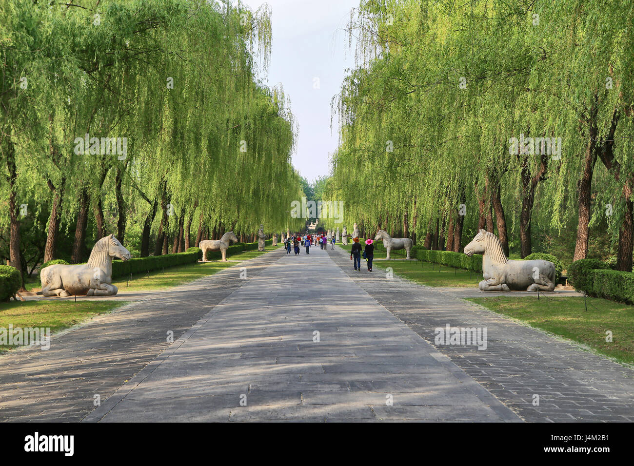 Imperial Tombs of the Ming and Qing Dynasties, near Beijing, China ...