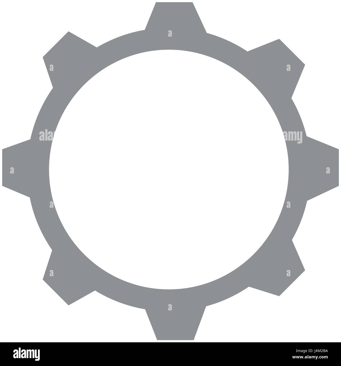 gear wheel icon Stock Vector Image & Art - Alamy