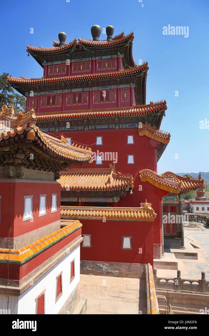 Punin temple (1755), Chengde, China Stock Photo - Alamy