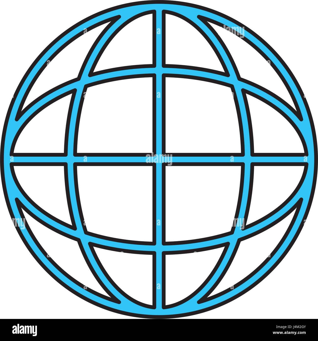 Global sphere symbol Stock Vector Image & Art - Alamy