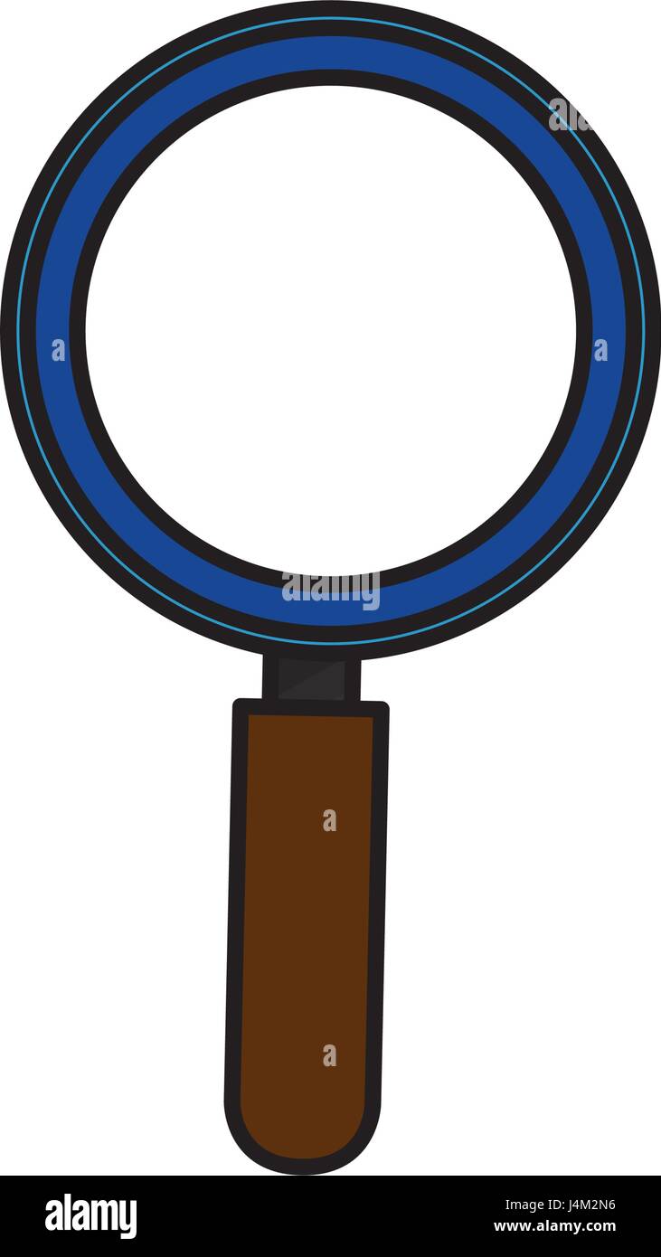 Lupe magnifying glass Stock Vector Image & Art - Alamy