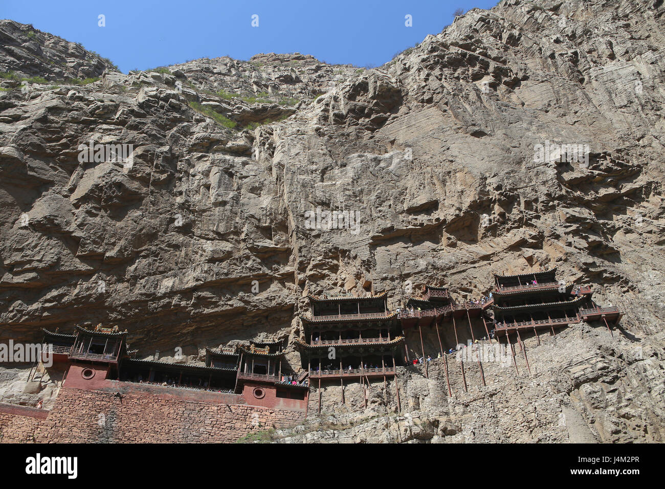 Hanging Monastery or Xuankong Temple, Shanxi, China Stock Photo - Alamy