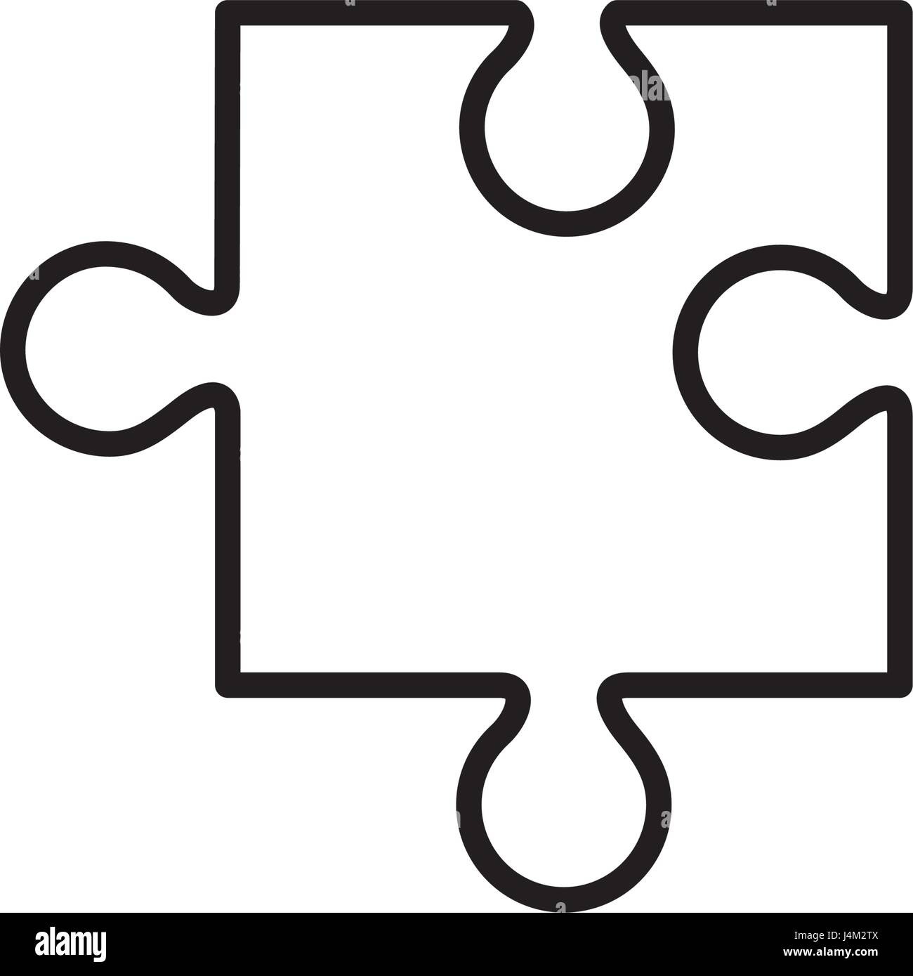 Puzzle piece symbol Stock Vector Image & Art - Alamy