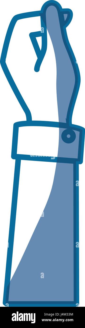 Hand up symbol Stock Vector Image & Art - Alamy