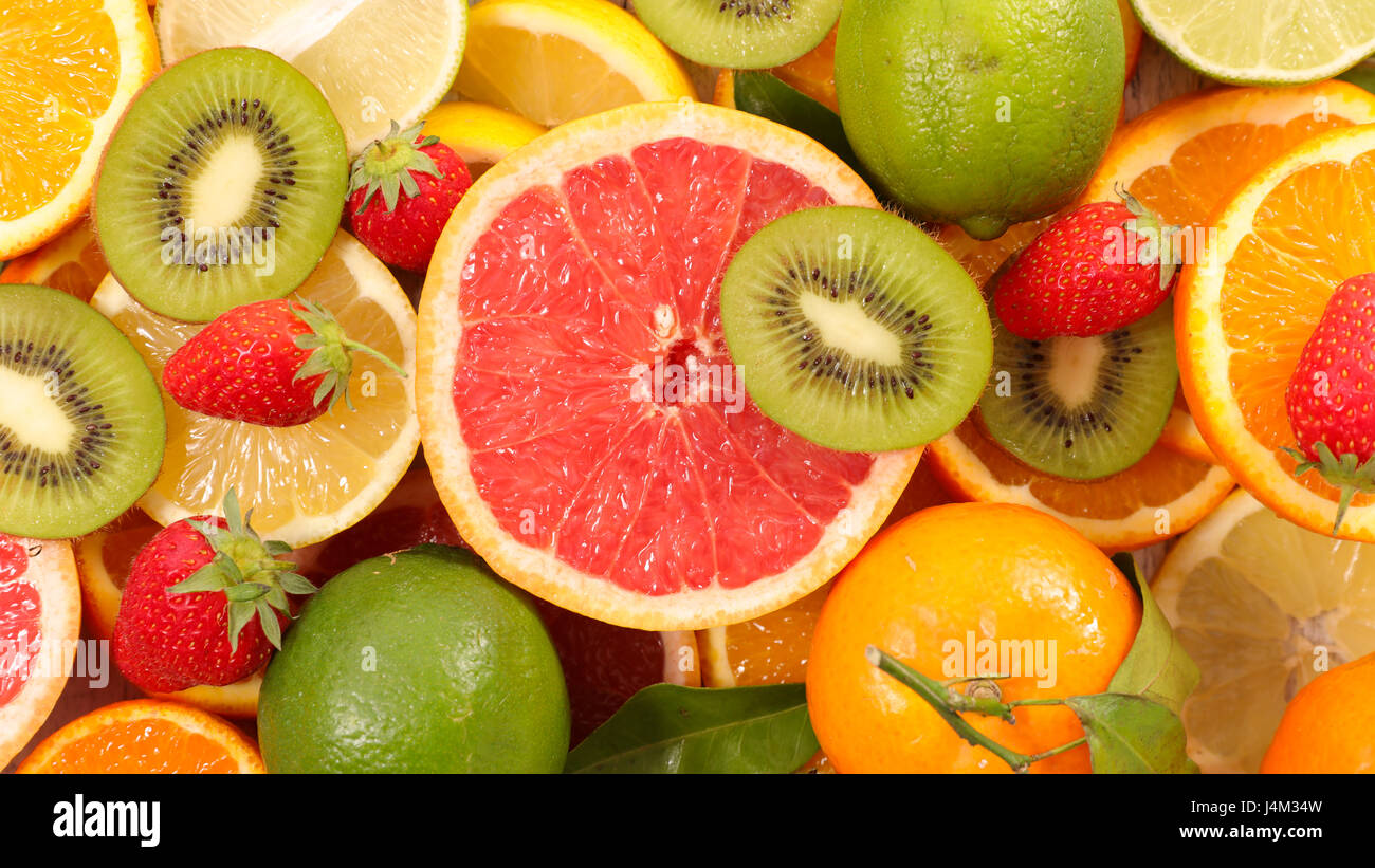 assorted fresh fruit Stock Photo - Alamy