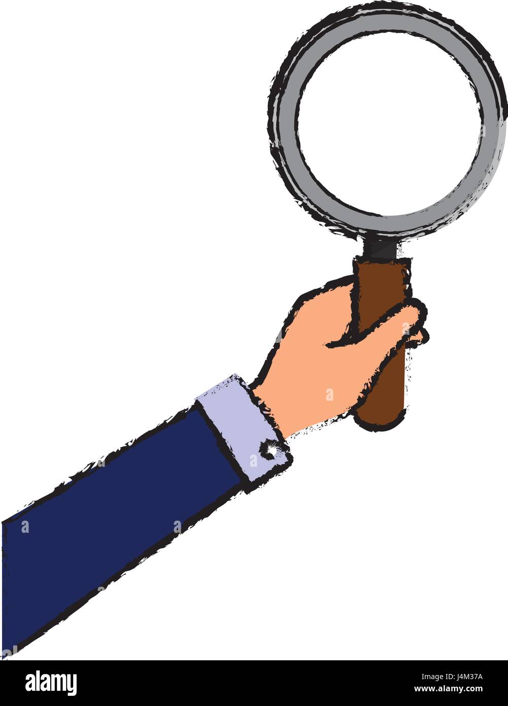 Lupe magnifying glass Stock Vector Image & Art - Alamy