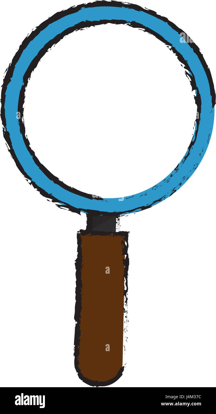 Lupe magnifying glass Stock Vector Image & Art - Alamy