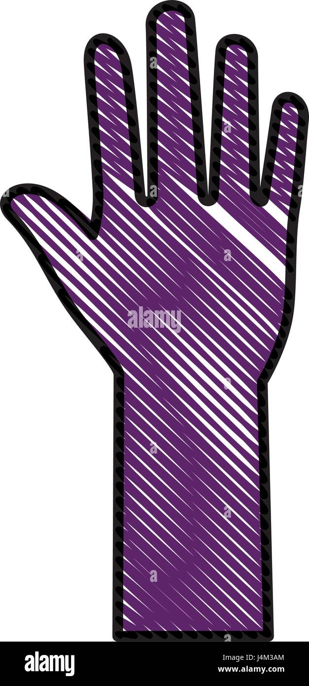 Hand up symbol Stock Vector Image & Art - Alamy