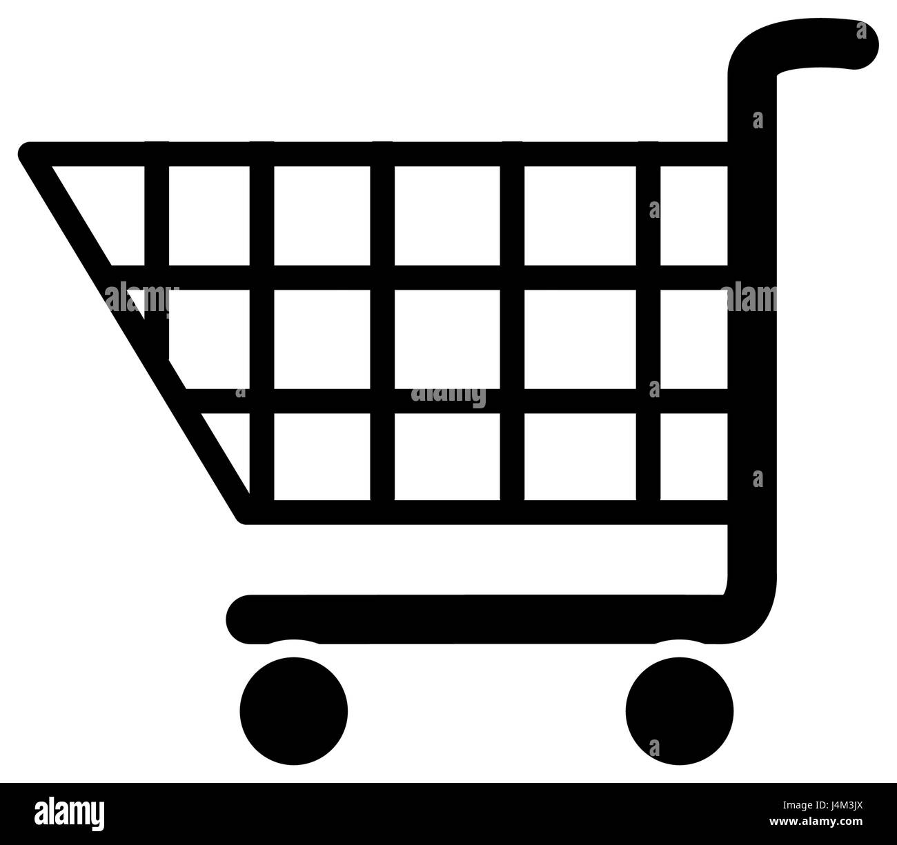 Shopping cart symbol Stock Vector Image & Art - Alamy