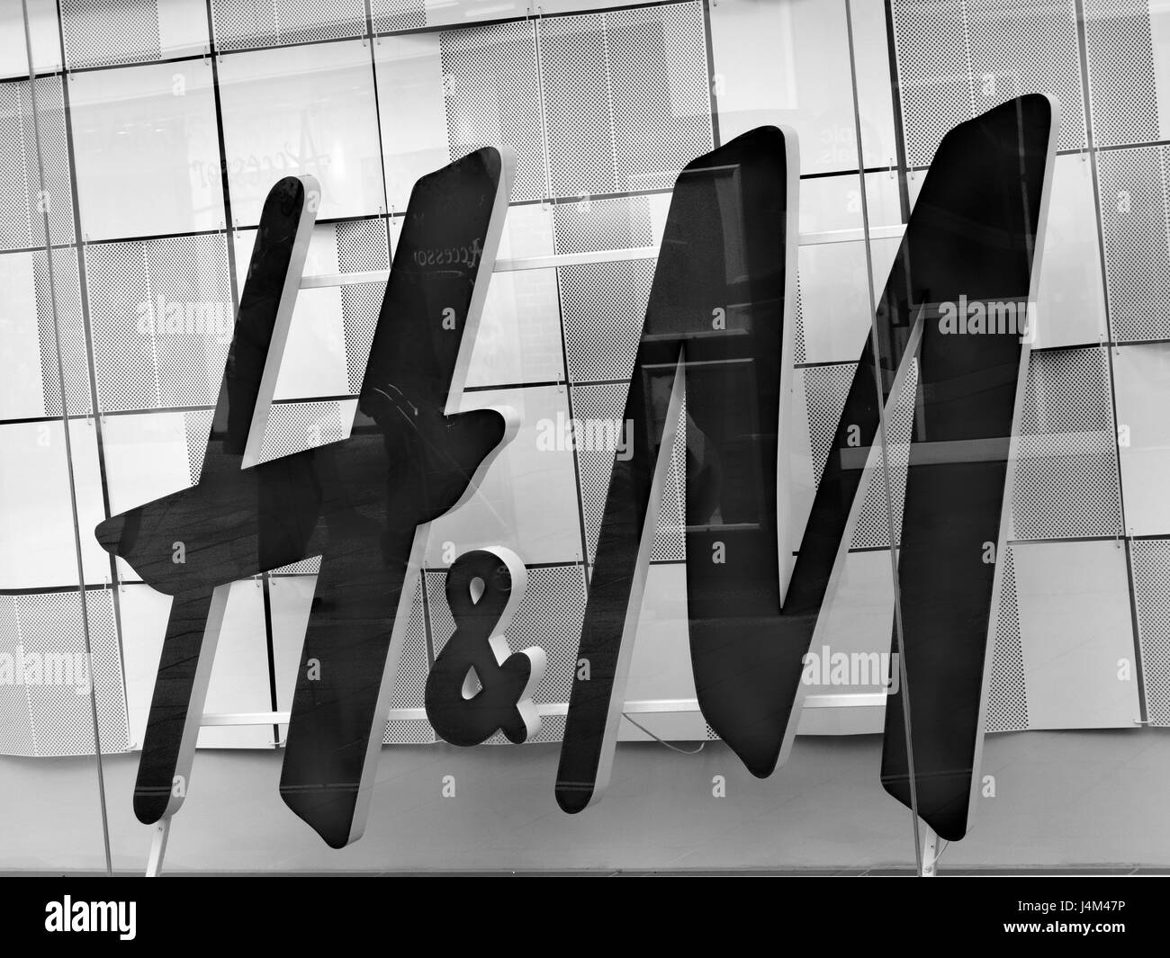 Shopfront fascia Black and White Stock Photos & Images - Alamy