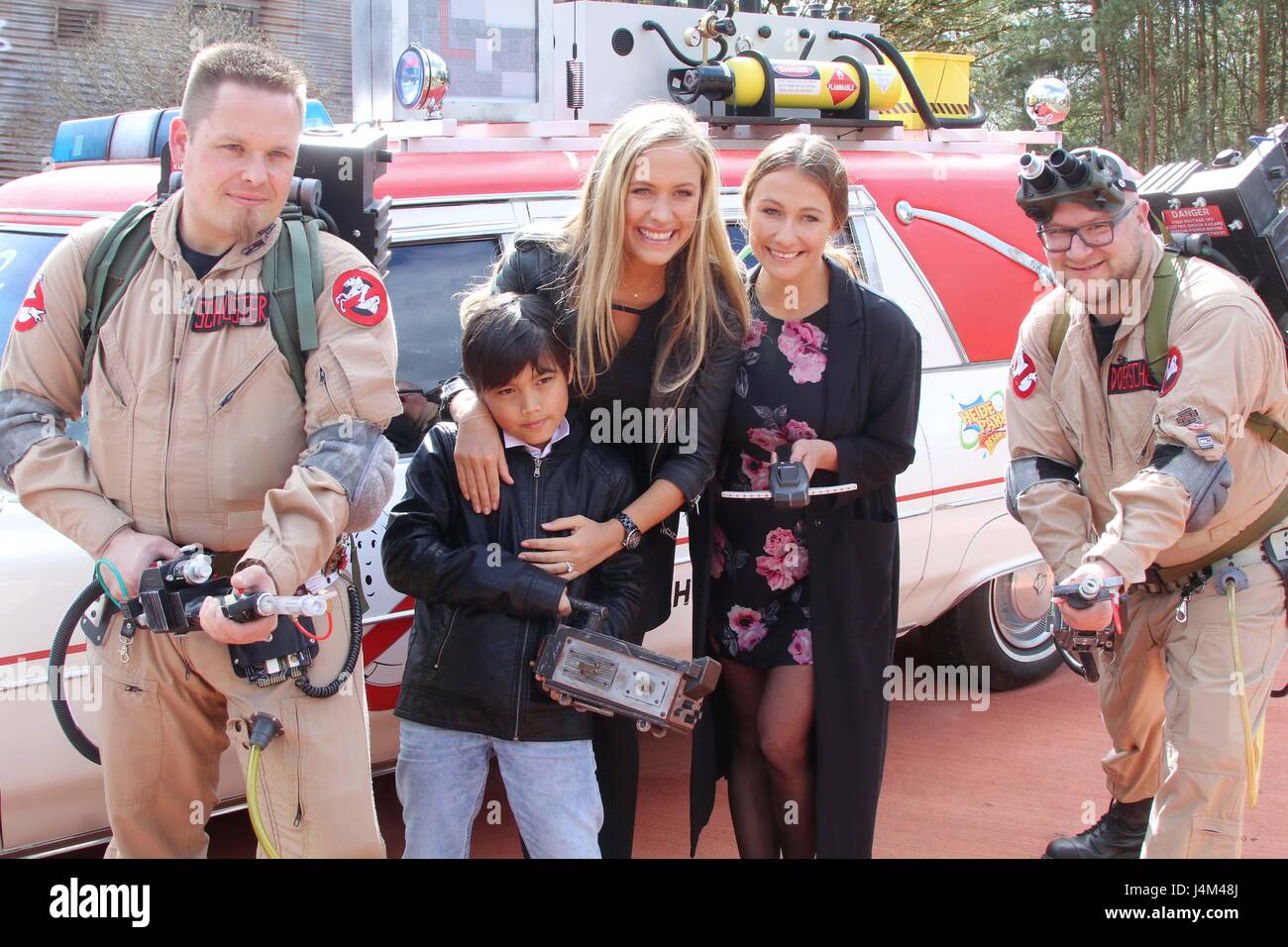 Unveiling of the new Heide Park attraction 'Ghostbusters 5D' at Heide ...
