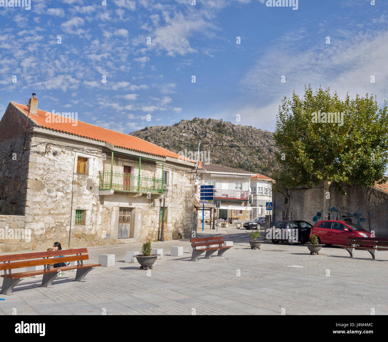 Zarzalejo, Madrid, España Stock Photo - Alamy