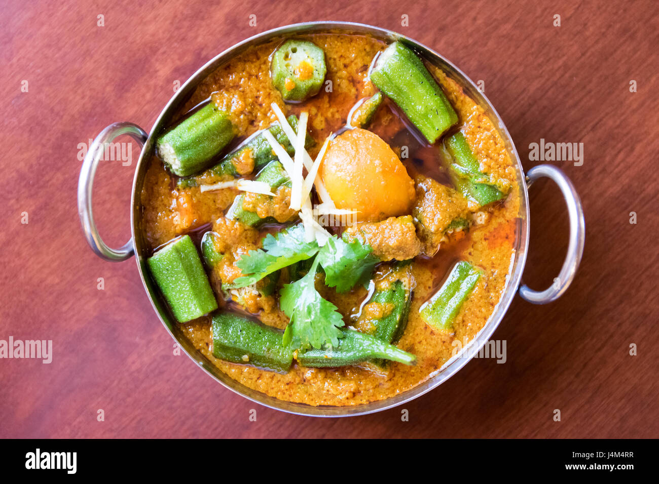Indian okra hi-res stock photography and images - Alamy