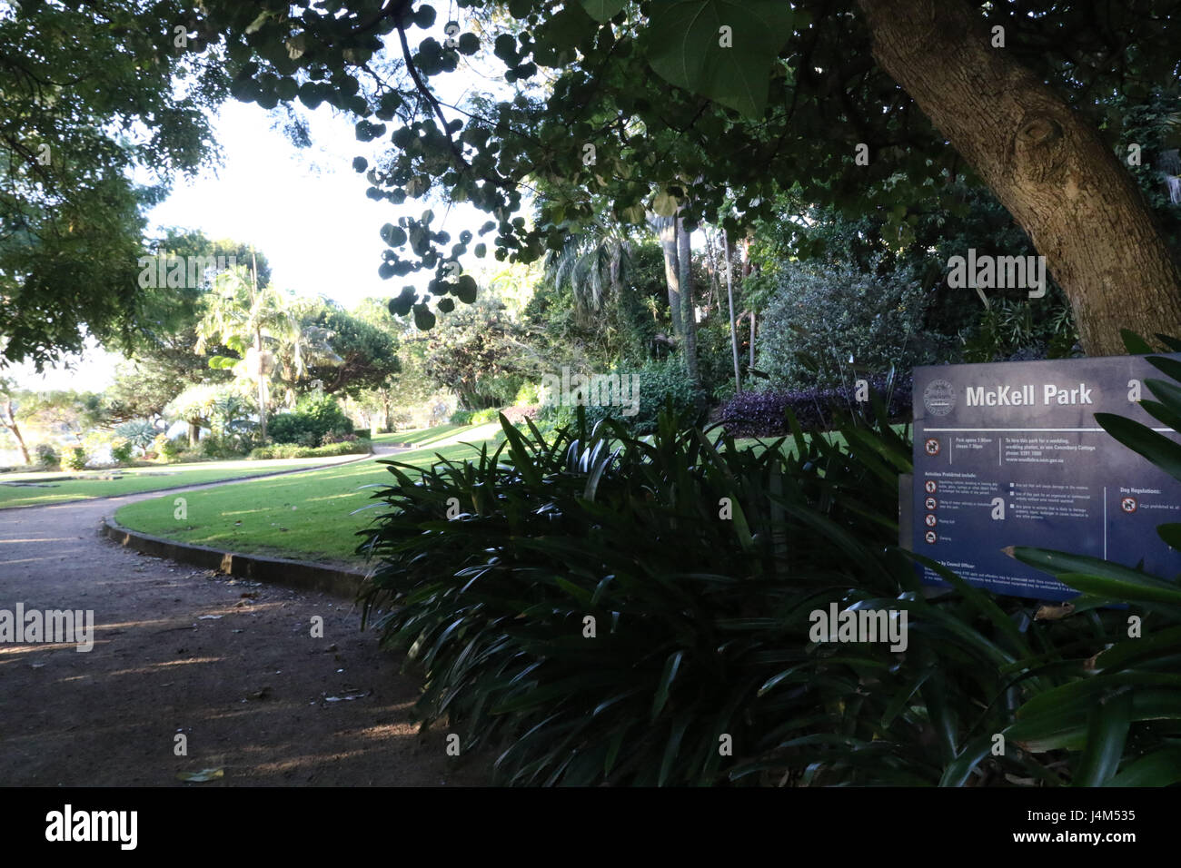 McKell Park, Darling Point Road, Darling Point in Sydney, Australia ...