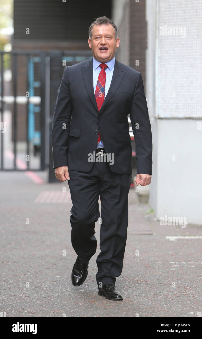 Paul Burrell outside ITV Studios Featuring: Paul Burrell Where: London ...