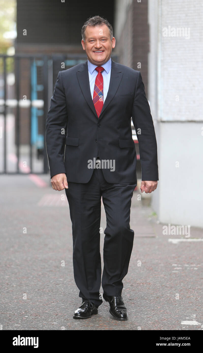 Paul Burrell outside ITV Studios Featuring: Paul Burrell Where: London ...