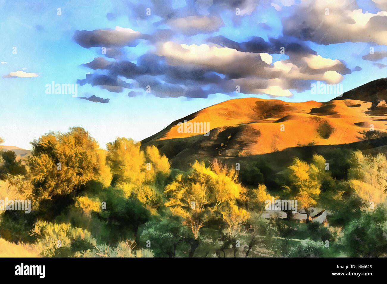 Georgian landscape paintings hi-res stock photography and images - Alamy